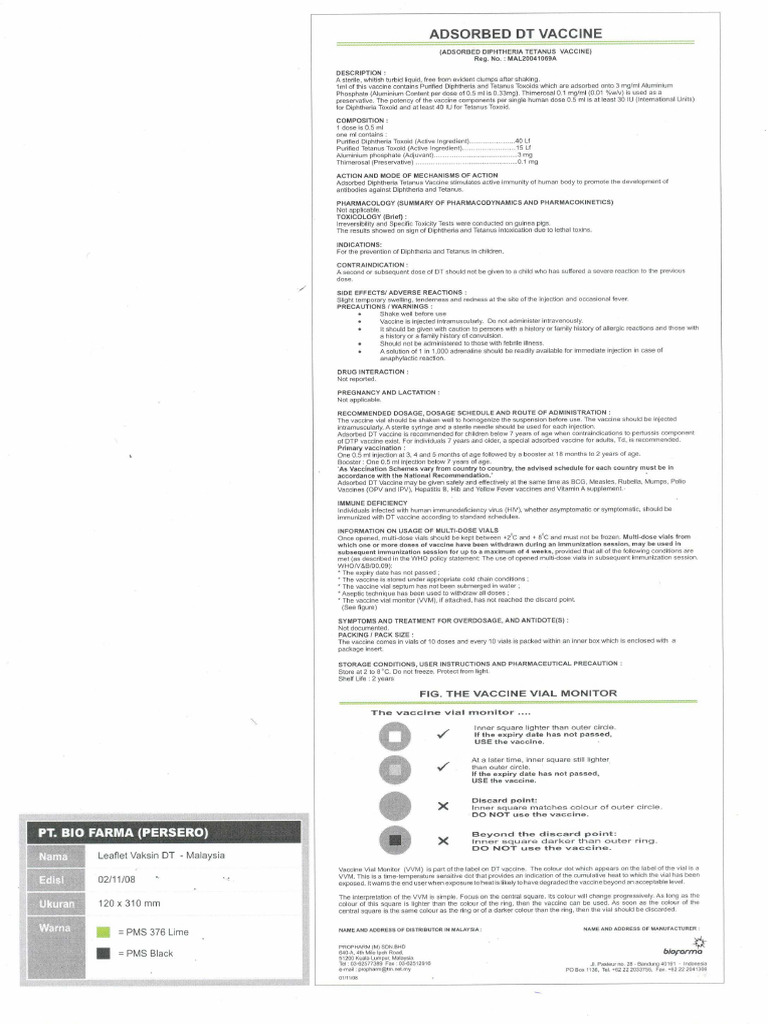 DT D3 Package Insert New Logo | PDF