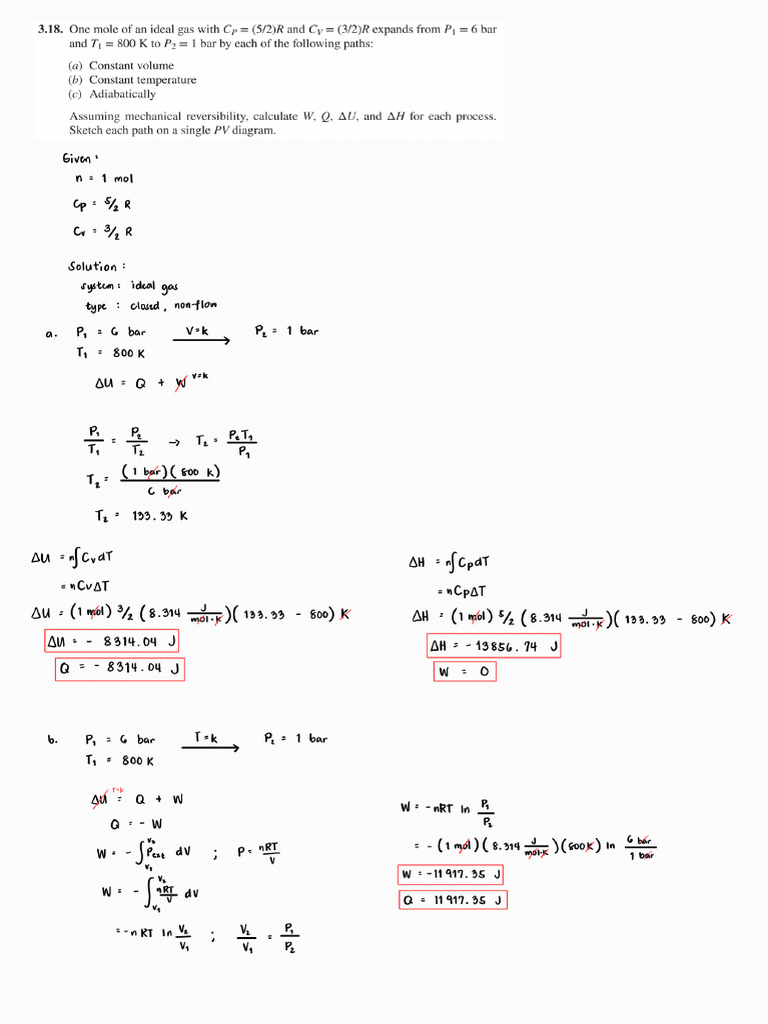 Chapter 3 - Ideal Gas (Part 3) | PDF
