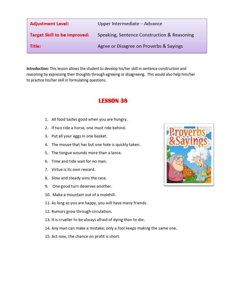 Lesson 38 | PDF