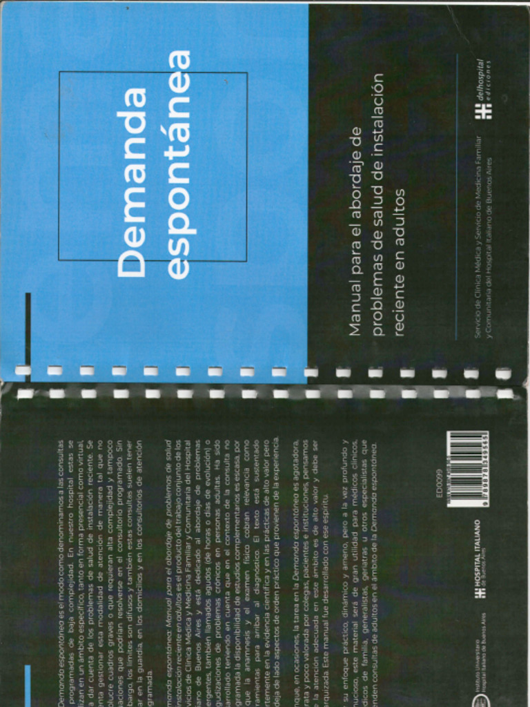Demanda Espontanea Libro | PDF