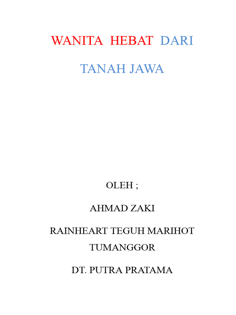 Biografi Dewi Masitoh | PDF
