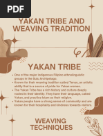 Weaving Practices of The Yakan Tribe | PDF | Weaving | Clothing