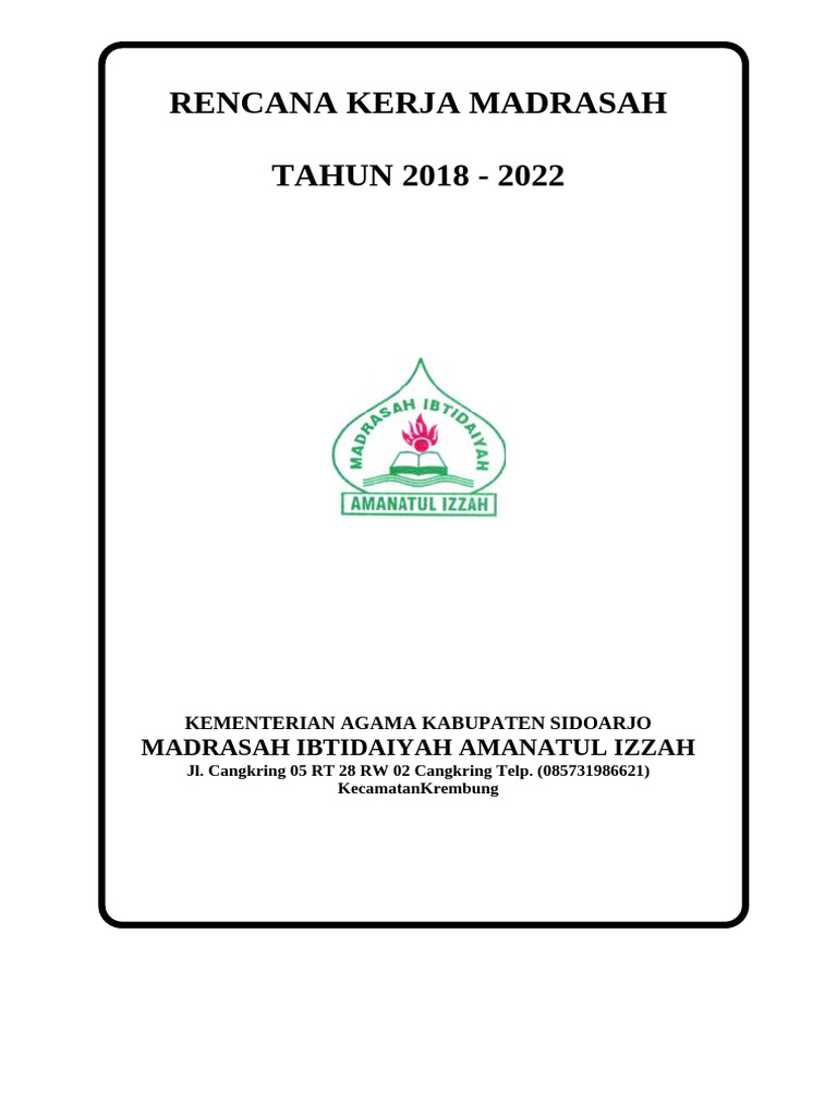 RKM Mi Amanatul Izzah 2 | PDF
