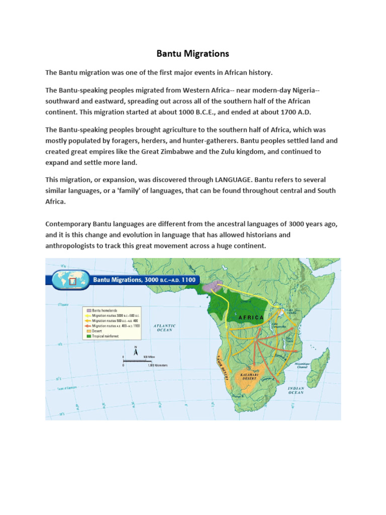 bantu migrations-1 | PDF