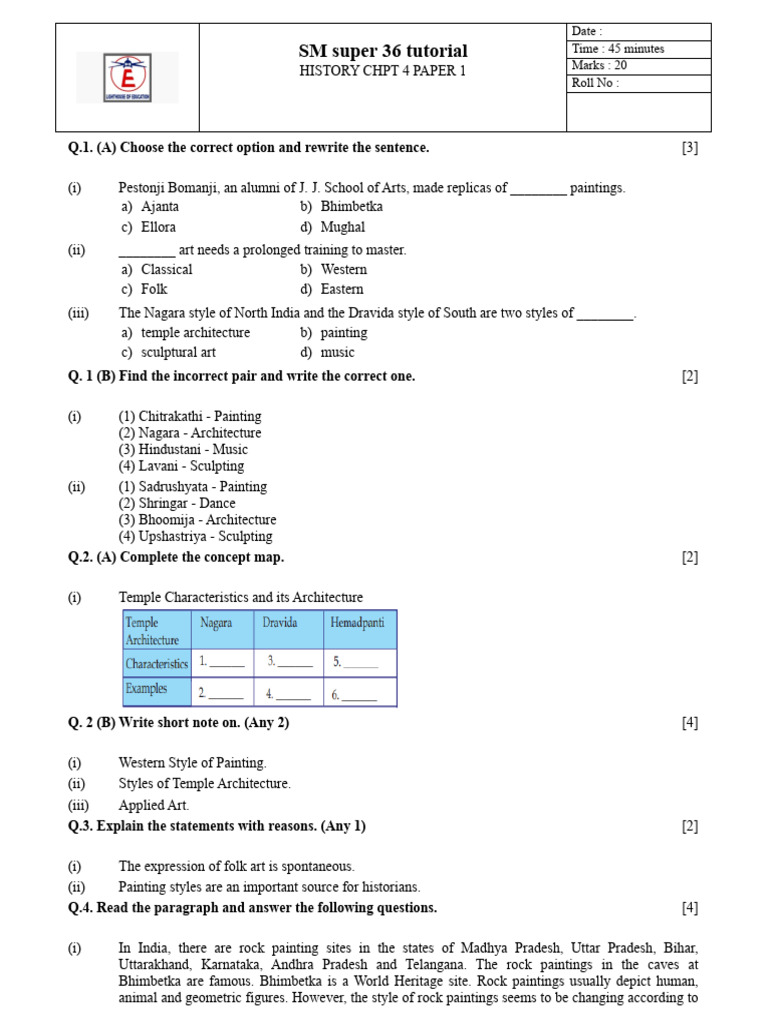 History CHPT 4 Paper1 | PDF