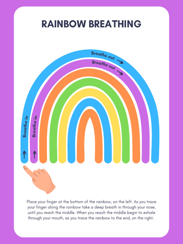Repeat With Every Color Until You Feel Calm and Grounded. | PDF