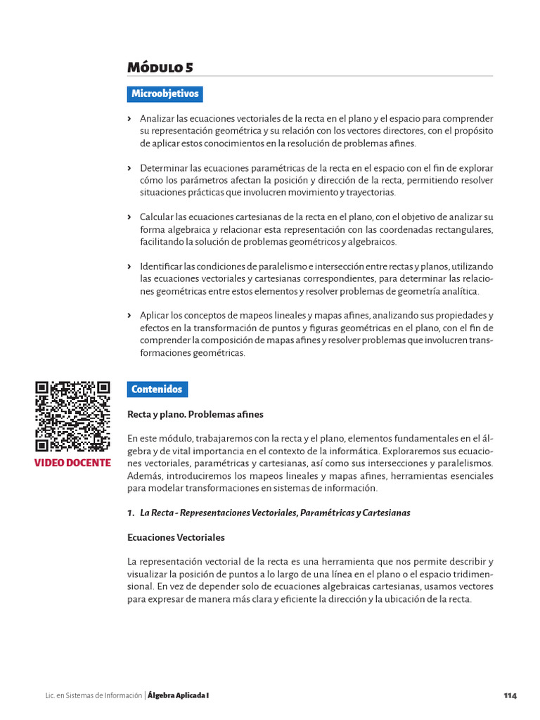5 - Recta y Plano | PDF | Ecuaciones | Linealidad