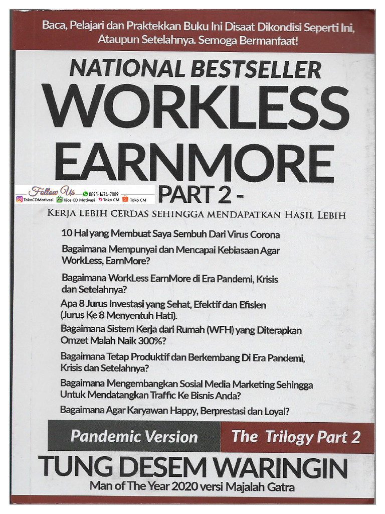 Workless Earnmore (Part 2) | PDF