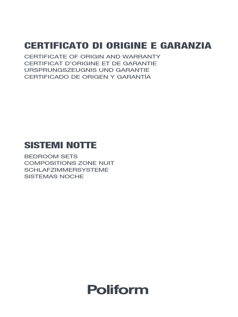 Certificato Sistemi Notte 2019 | PDF