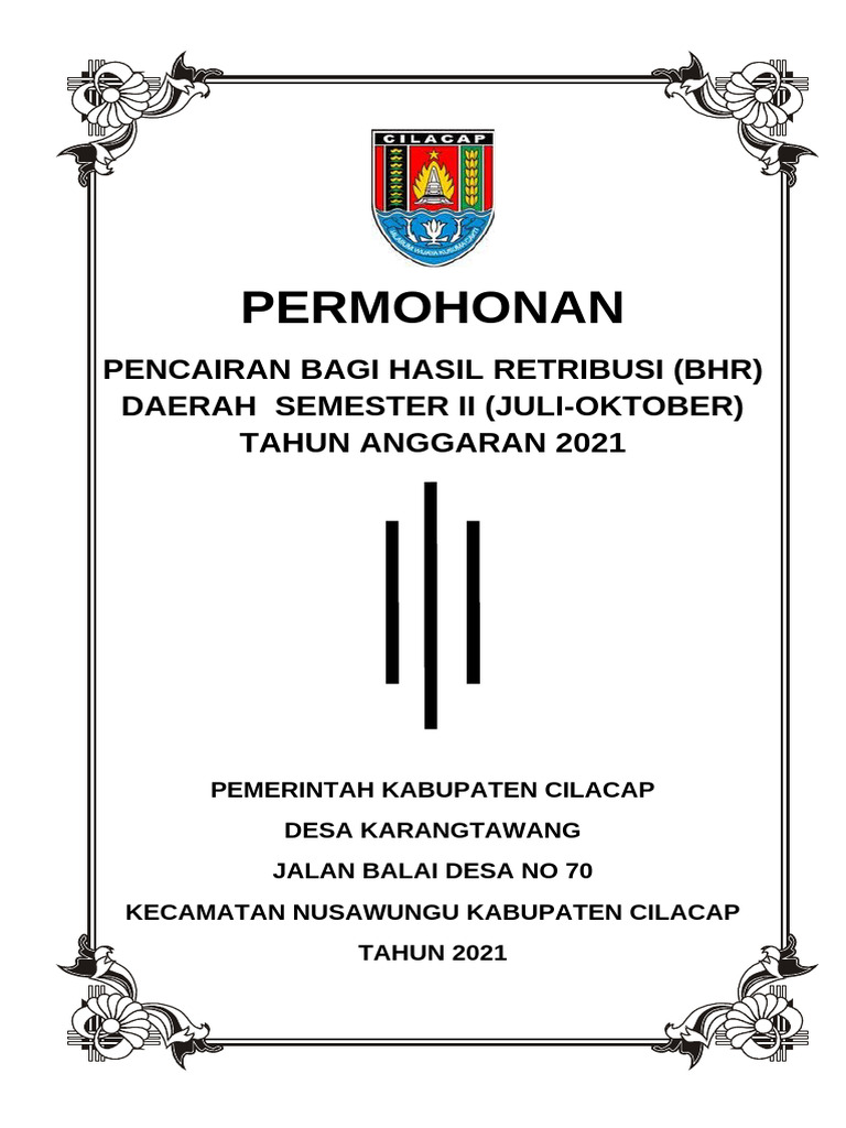 PROPOSAL PENCAIRAN BHR 2021 SEM 2 KARANGTAWANG Fix | PDF