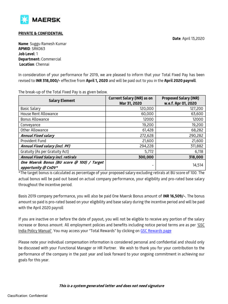 2020 Hike Letter | PDF