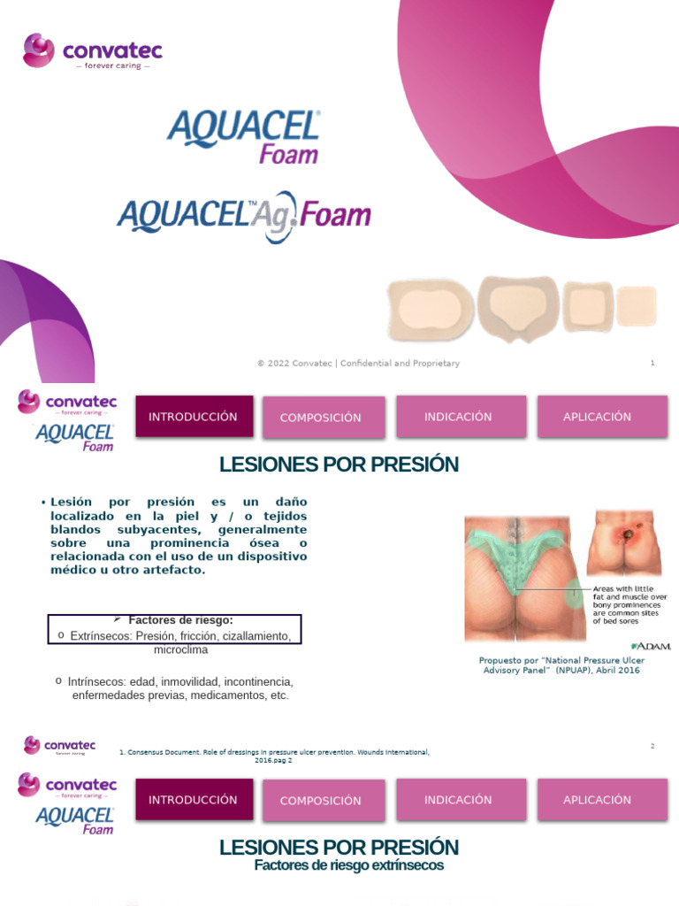 Inservice de Aquacel Foam | PDF
