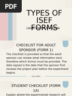 Accomplishing ISEF Forms and Certifications V2.0 | PDF | Institutional ...