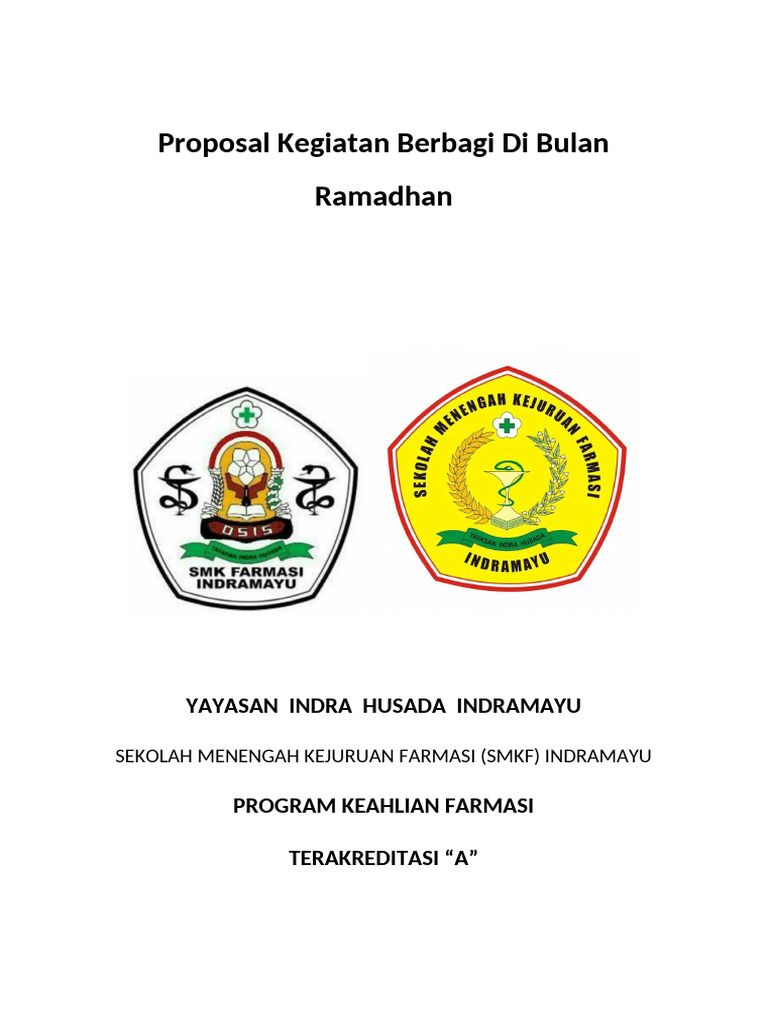 Proposal Kegiatan Berbagi Di Bulan Ramadhan | PDF