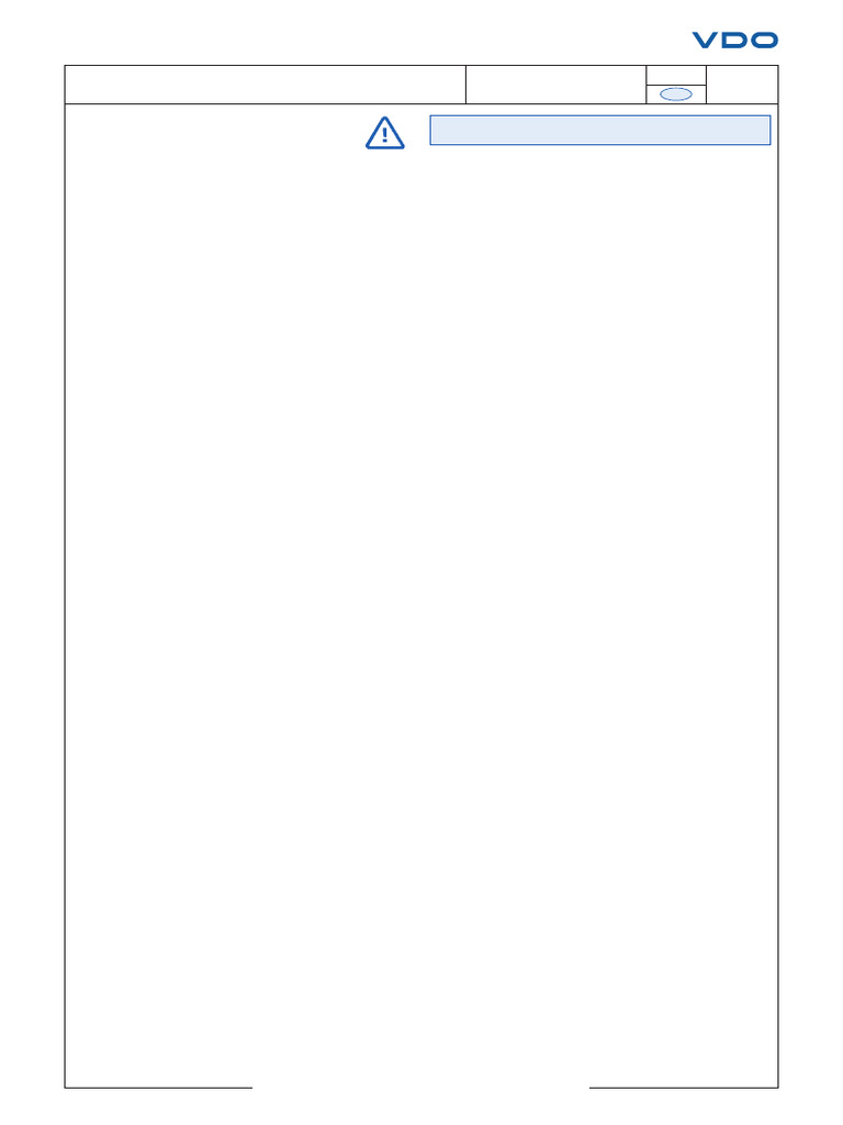2011 Vdo Installation Instructions en Viewline 85mm Tachometer Display | PDF