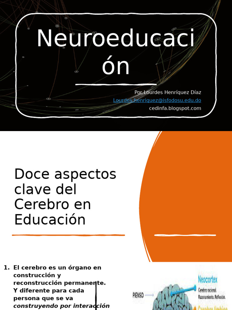 Neuroeducación En El Aula Pdf