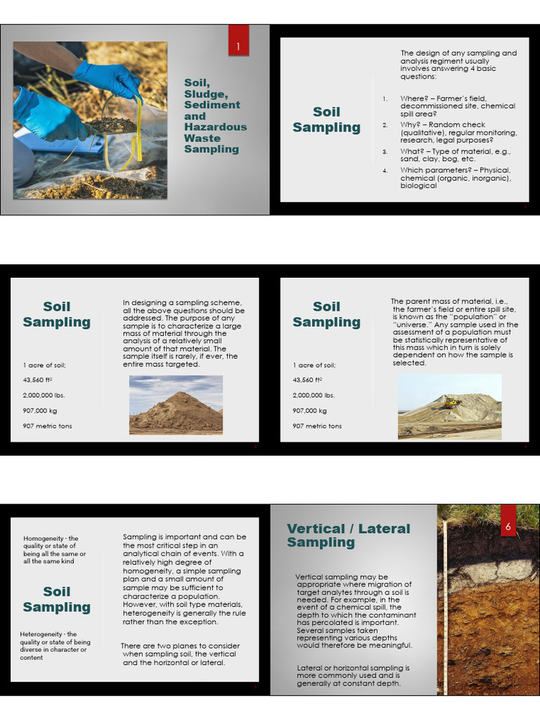 4 - Soil Sampling | PDF