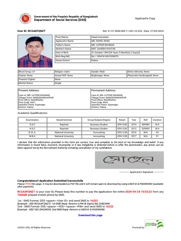 Department of Social Services (DSS) | PDF