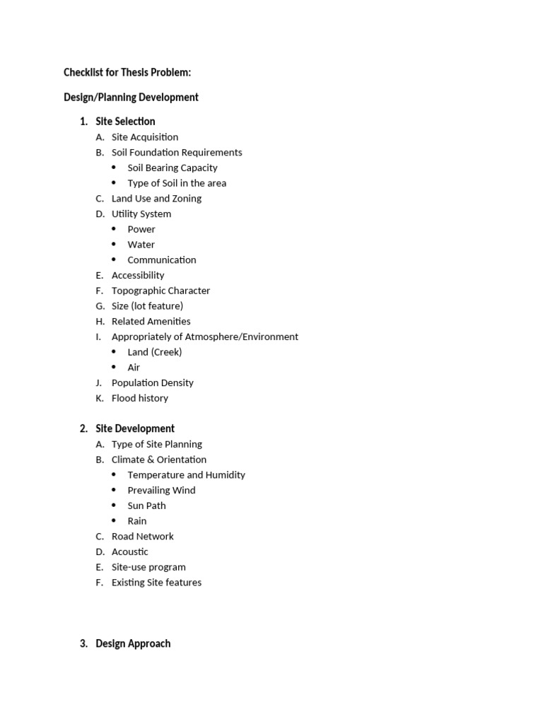 Checklist-for-Thesis-Problem | PDF
