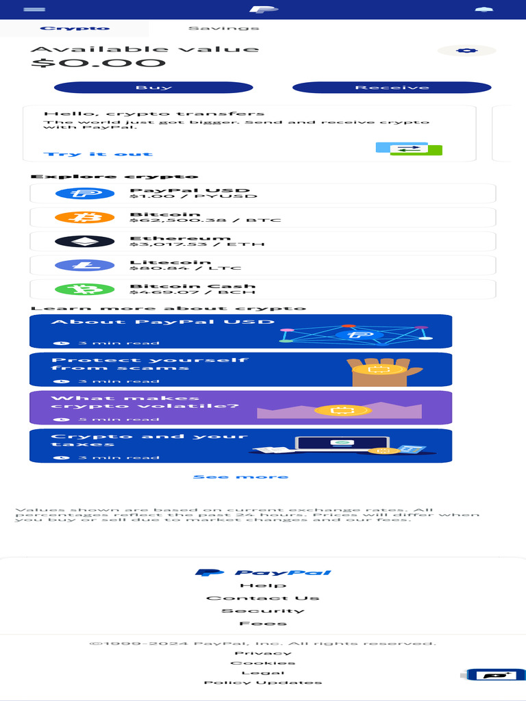 Crypto On PayPal | PDF