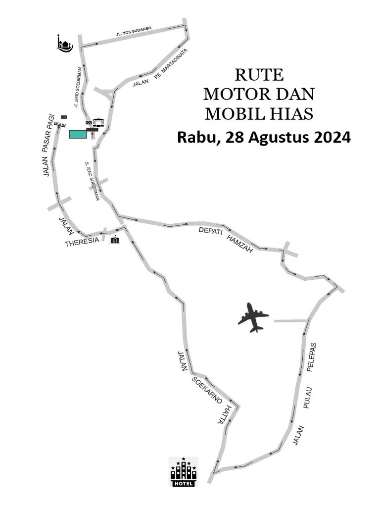 Denah Mobil Dan Motor Hias 2024 | PDF