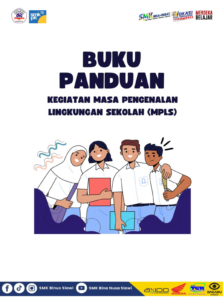 Buku Panduan MPLS SMK Bina Nusa Slawi 2024 | PDF