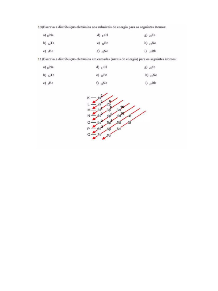 Lista de Exerc Cicios | PDF