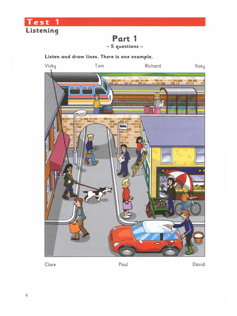 TEST 1 - Flyers - 1 - Authentic - Examination - Papers - Student - S ...