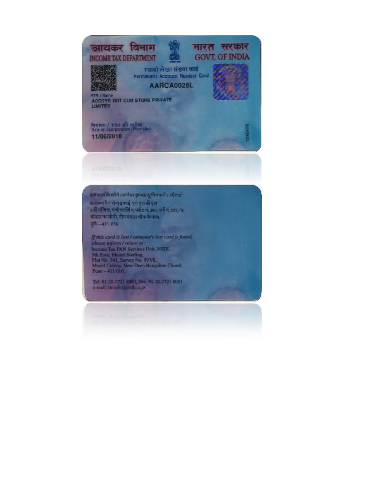 3.permanent Account Number | PDF