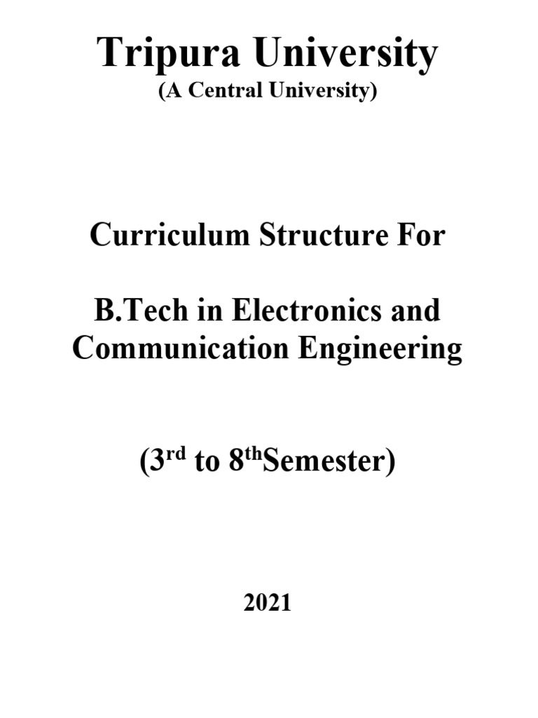 Electronics Communication Engineering Pdf