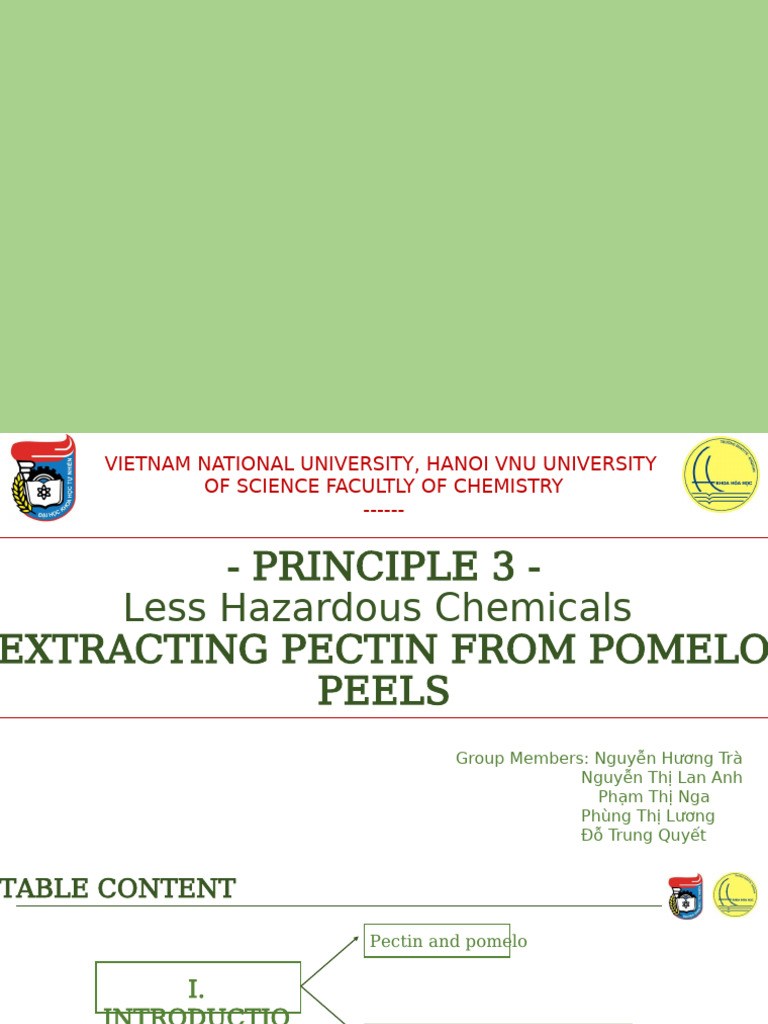 Green Chemistry 3 | PDF