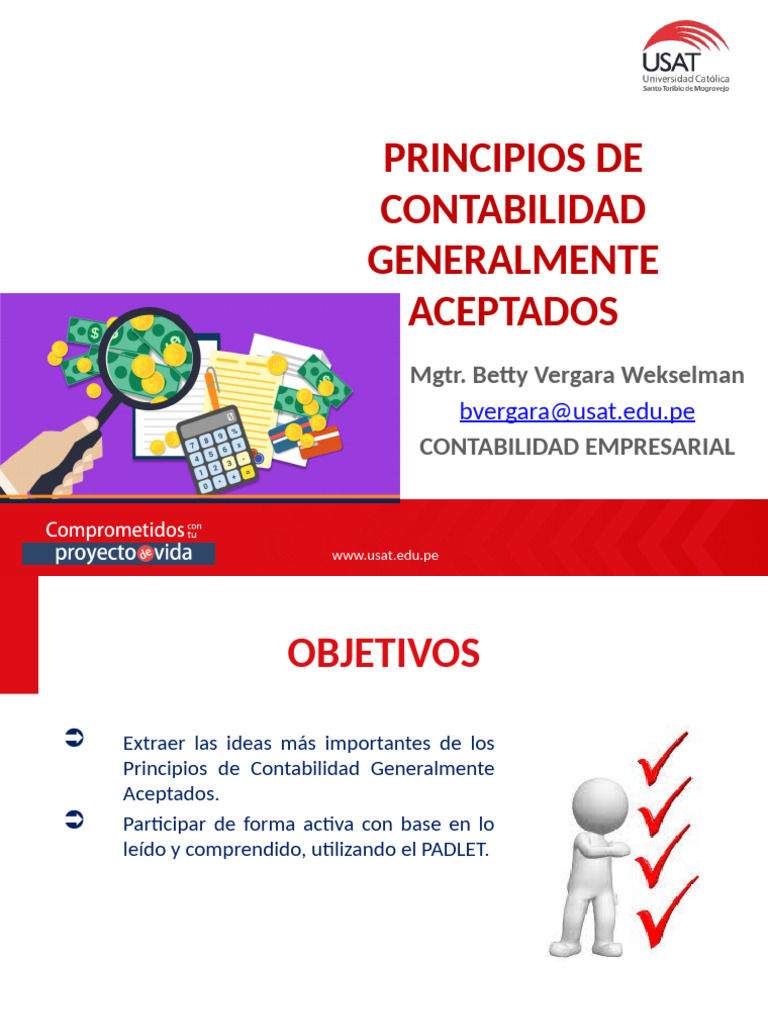 Tema 2 Principios de Contabilidad Generalmente Aceptados | PDF