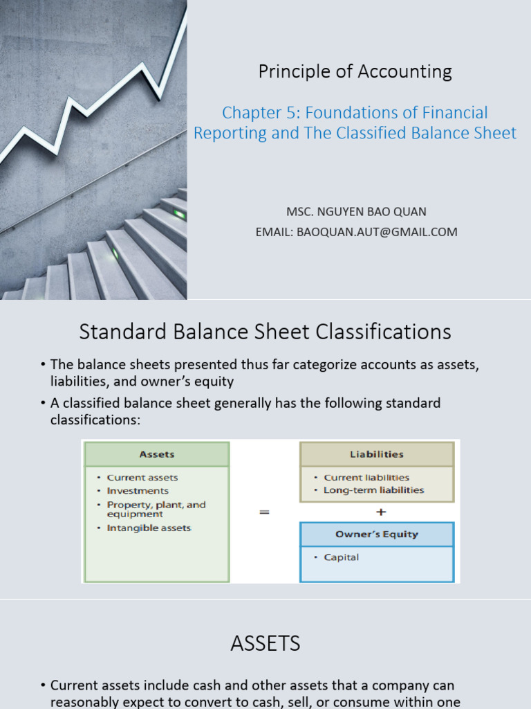 Chapter 5 - Principle of Accounting | PDF | Balance Sheet | Equity ...