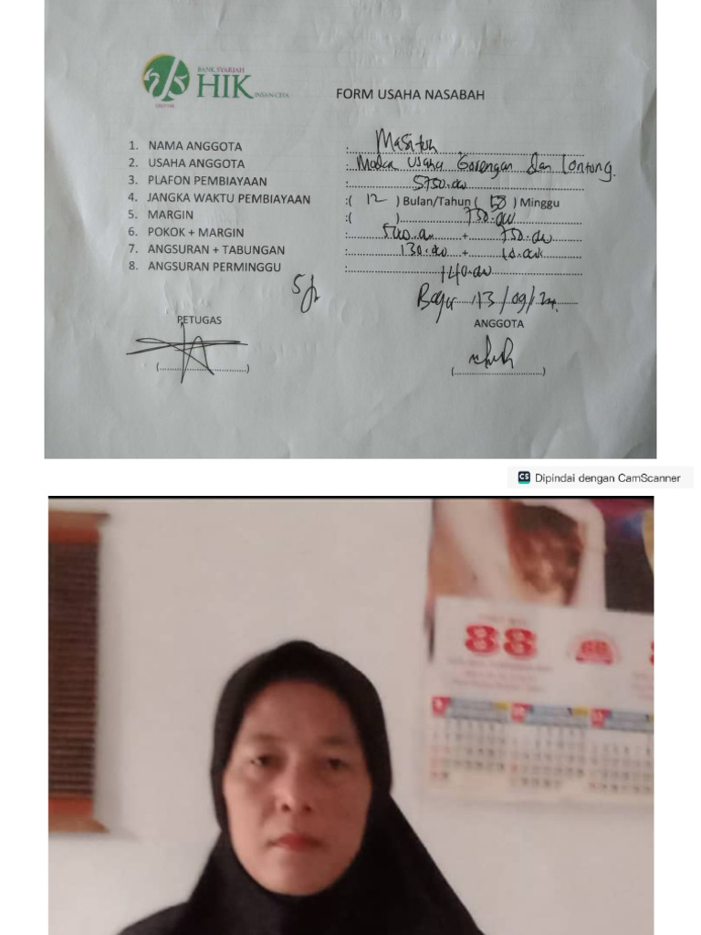 Pengajuan Masitoh 071 | PDF