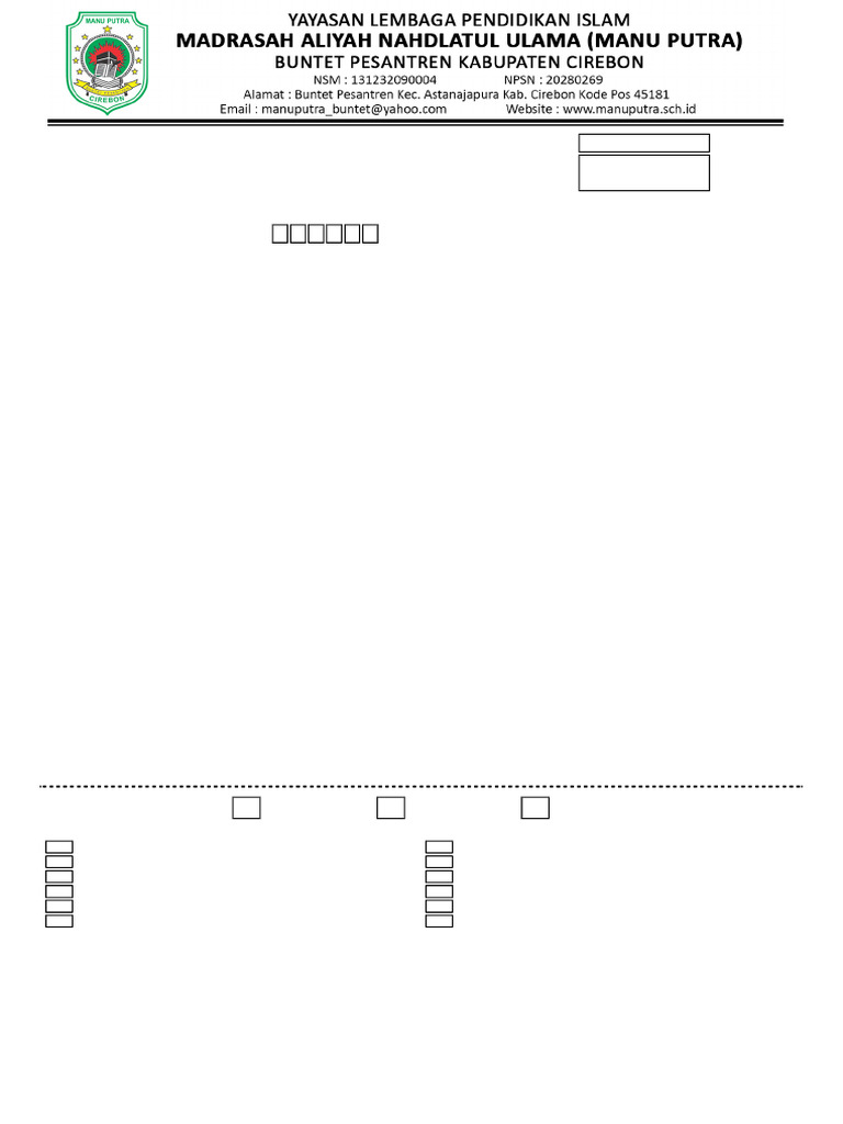 Cetak - Formulir 598311 1 | PDF