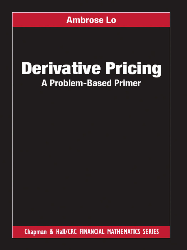 Derivative Pricing 2018 | PDF
