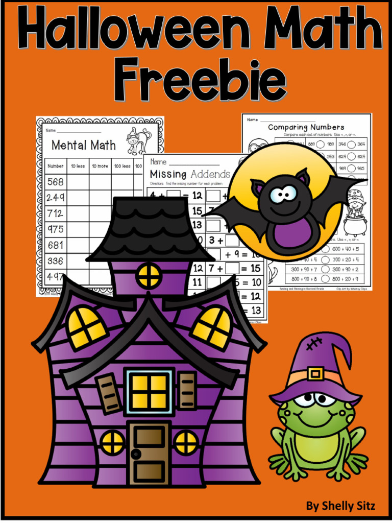 Halloween Math Freebie | PDF