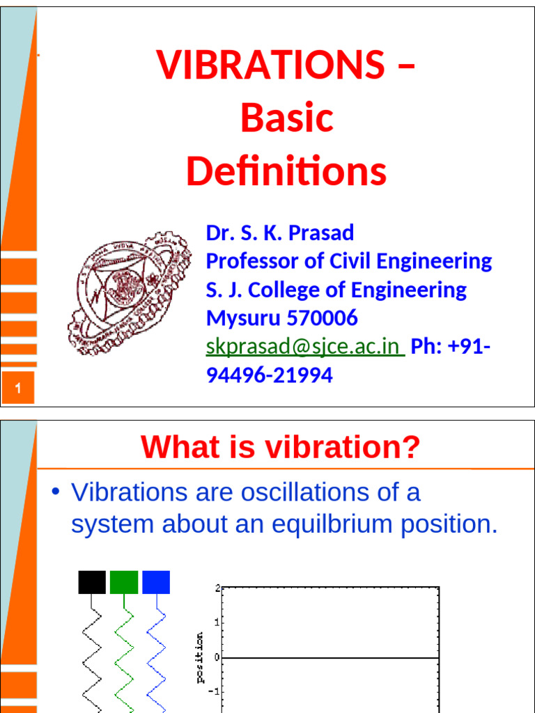 03 Basics of Vibrations | PDF