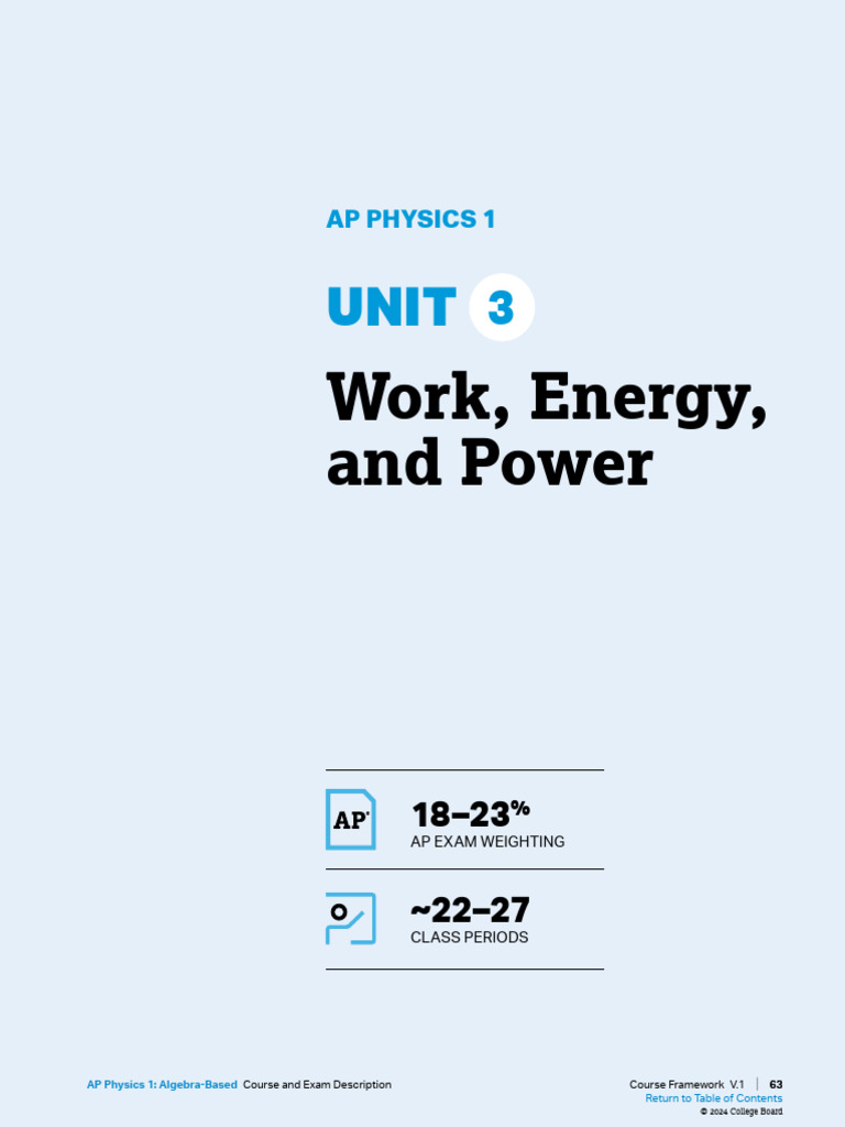 Unit 3 AP Physics 1 | PDF