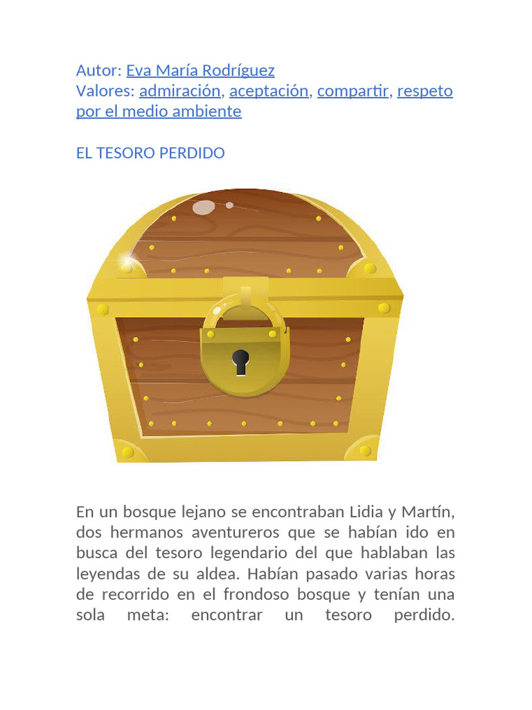 El Tesoro Perdido | PDF
