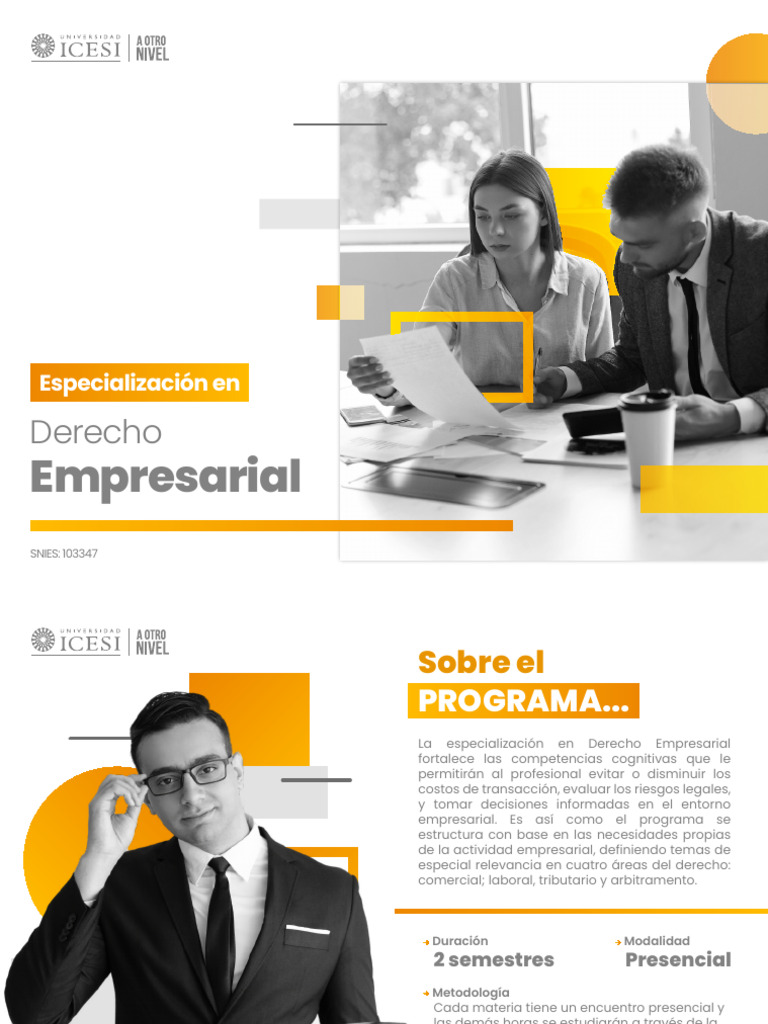 especializacion-en-derecho-empresarial | PDF