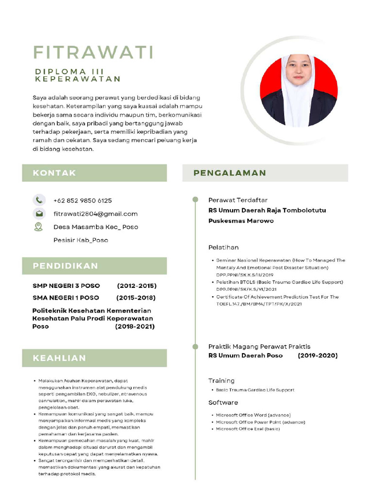 CV Fitrawati | PDF