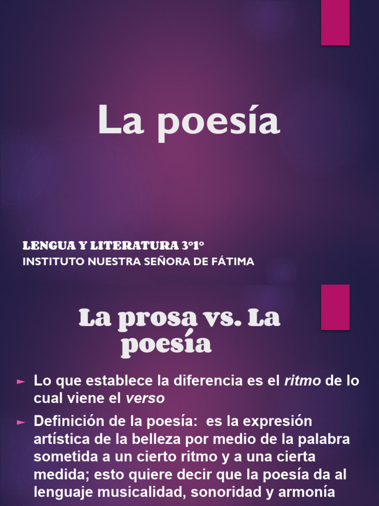 La Poesía | PDF