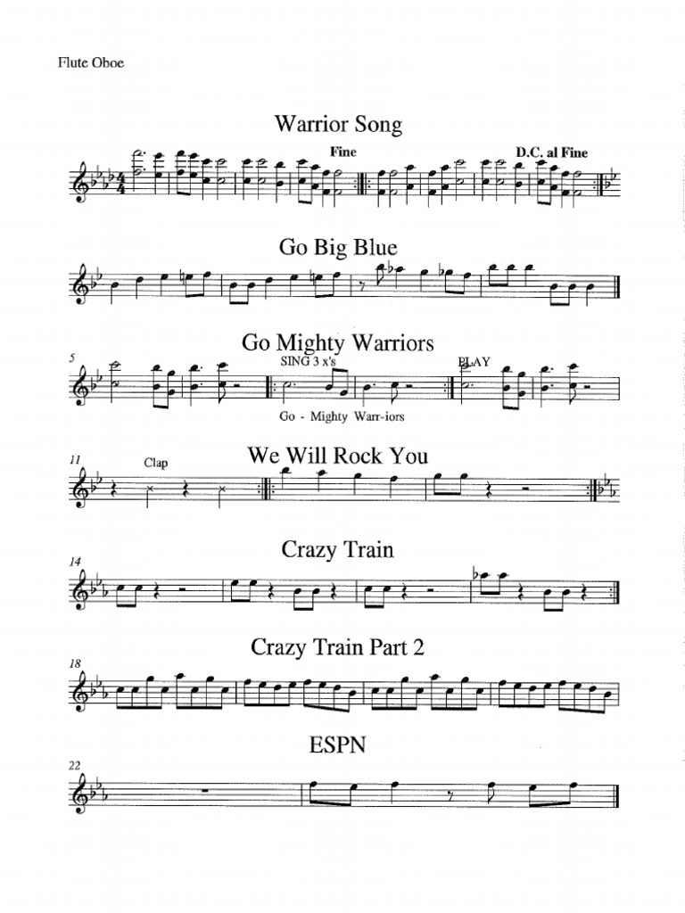 Pep Band All Instrument | PDF