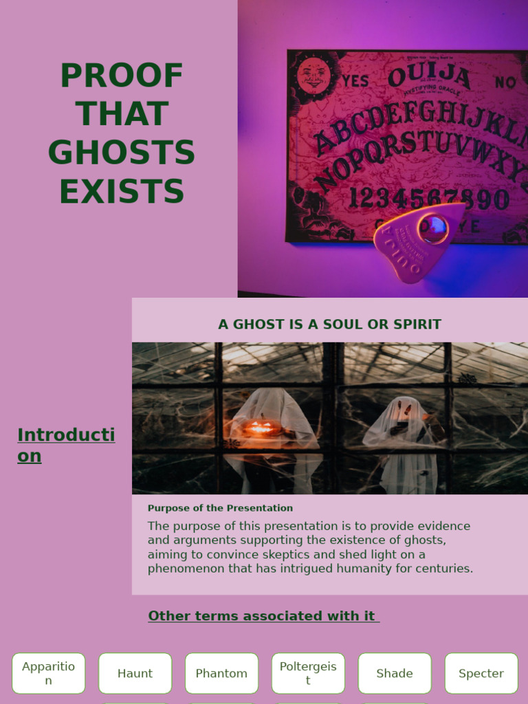 Proof That Ghosts Exist-1 | PDF