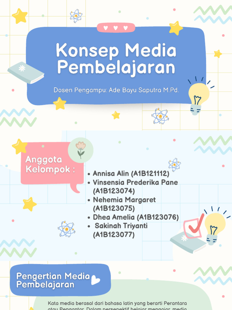 Konsep Media Pembelajaran | PDF