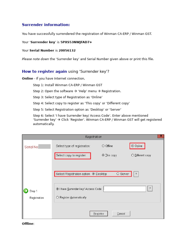 Surrender Code | PDF