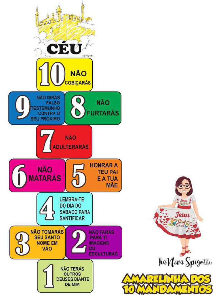 AMARELINHA OS DEZ MANDAMENTOS - NI SPIGOTI | PDF