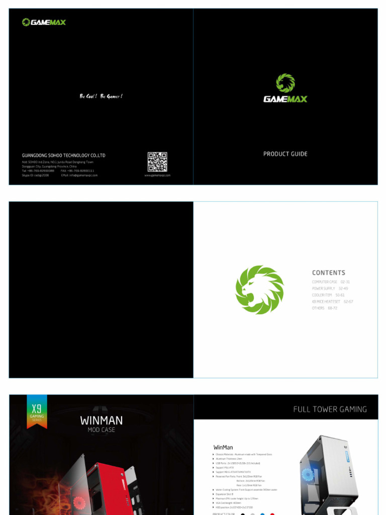 Catalogo GAMEMAX | PDF