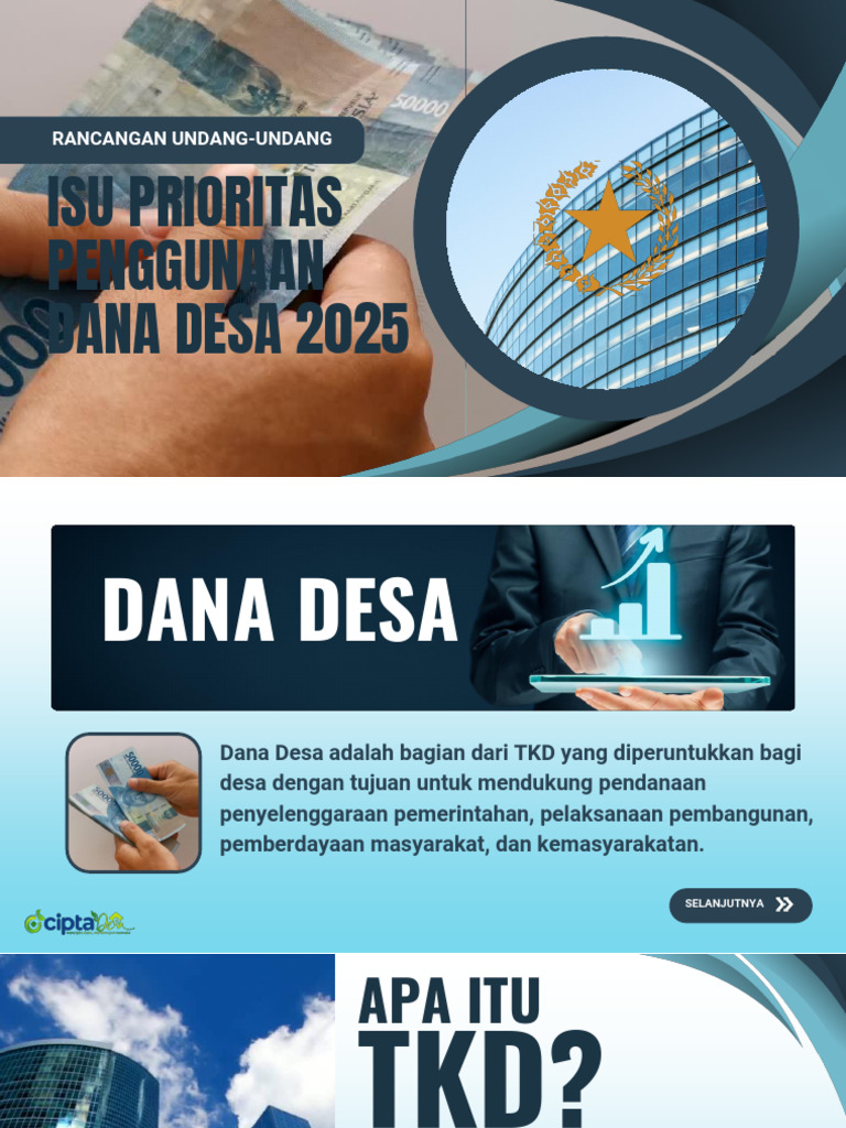 Materi Dana Desa 2025 Pdf